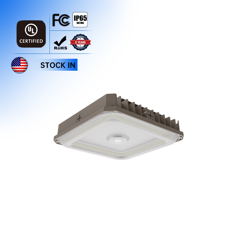 Alta luminosidad 60W luz de dosel LED 0-10V atenuación con CCT y ...